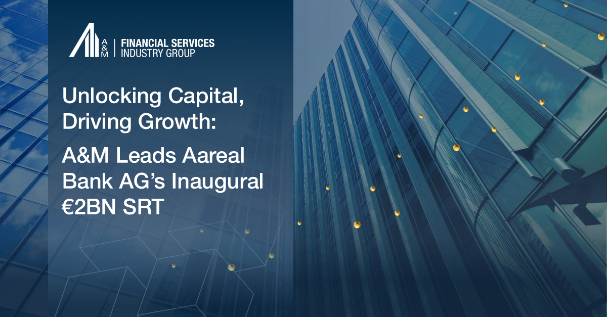 Case Study: Aareal Bank AG - inaugural SRT | Alvarez & Marsal | Management Consulting ...
